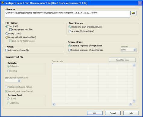 solved timestamp in lvm file how can i access to ms value ni