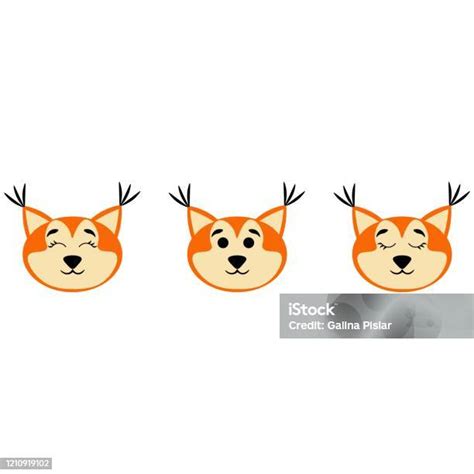 흰 배경에 고립 된 열린 눈을 가진 다람쥐 얼굴 장식 및 디자인 엽서 직물 포장 어린이 직물 포스터 배너 책용 스톡 벡터 일러스트레이션 개념에 대한 스톡 벡터 아트 및 기타