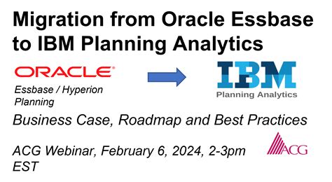 Lp Oracle Hyperion To Ibm Pa Migration Webinar 2 6 24