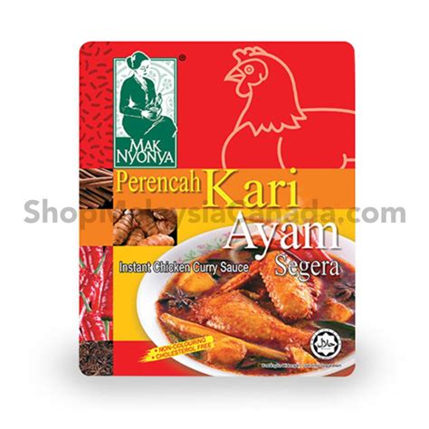 Mak Nyonya Chicken Curry Paste Shop Malaysia