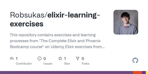 Github Robsukaselixir Learning Exercises This Repository Contains Exercises And Learning