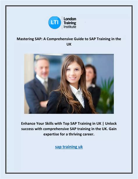 Ppt Mastering Sap A Comprehensive Guide To Sap Training In The Uk Powerpoint Presentation