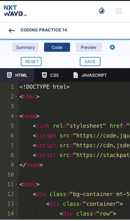 Fidha Nasrin On Linkedin 30daysofcode Html Css Bootstrap Ccbp