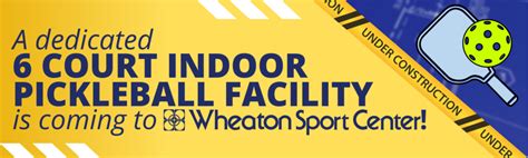 Pickleball Tournaments Wheaton Sport Center