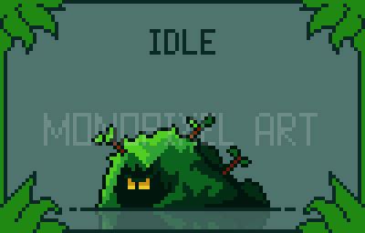 Forest Monsters 2d Pixel Art By Monopixelart