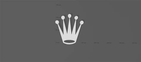 Бесплатный 3MF файл Логотип Rolex 👽 ・3D-печатный объект для загрузки・Cults