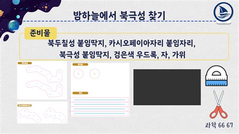 [아꿈선]천재교과서 과학 이상원 5 1 3 8차시 밤하늘에서 북극성 찾기 아꿈선