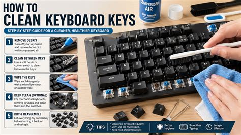 How To Clean Keyboard Keys Complete Guide For Every Keyboard Type