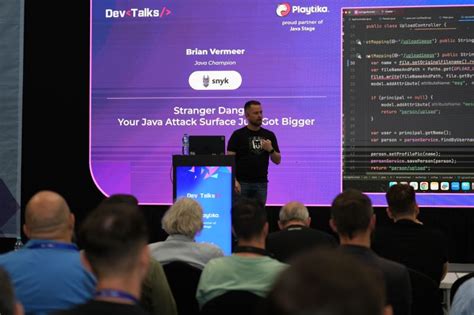 Devtalksromania On Linkedin Important Announce 🧑🏼‍💻 Brian V Has Rocked The Java Stage With His