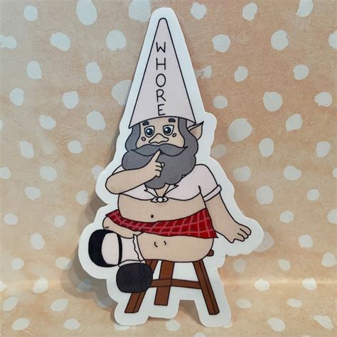 Naughty Gnome Etsy