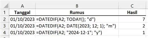Fungsi Fungsi Tanggal Excel Excelandor