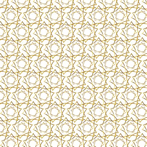 Arab Golden Islamic Seamless Pattern Islamic Pattern Textile Png And