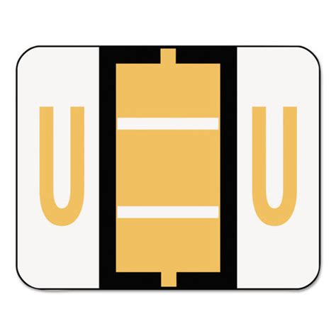 A Z Color Coded End Tab Filing Labels By Smead® Smd67091