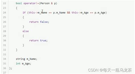 【c】 运算符重载operator Csdn博客