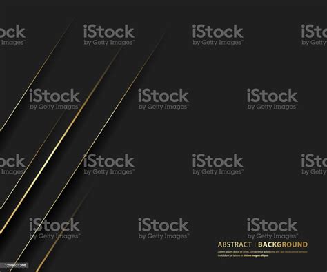 프리미엄 배경 추상적인 럭셔리 패턴 골드 글리터 스트라이프 배경 추상 적인 골드 라인 텍스처 검정 패턴 벡터 그림 검은색에 대한 스톡 벡터 아트 및 기타 이미지 Istock