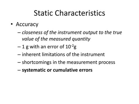 Measurement Analysis Transducers And Instrumentation Pptx Physics Science