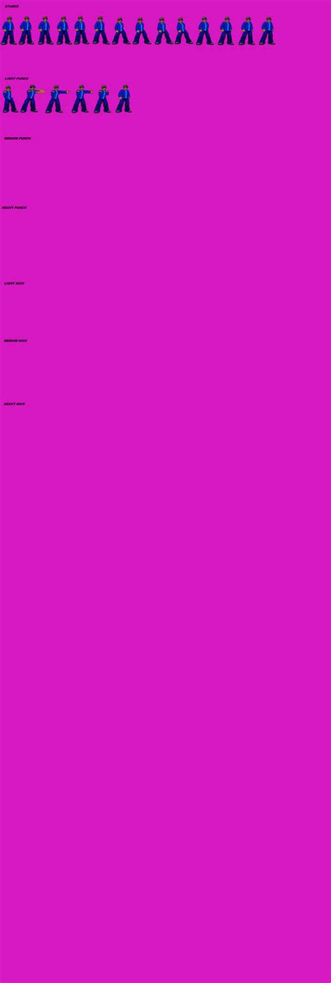 Cps2 Kevin Mvc2 Style Sprites Wip By Kdgamer015 On Deviantart