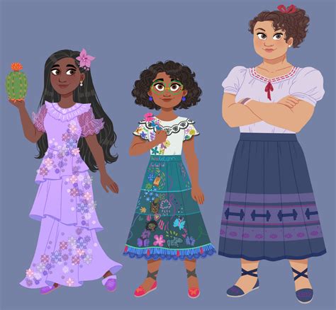 Isabela Mirabel And Luisa By Deliriosdelirio On Deviantart