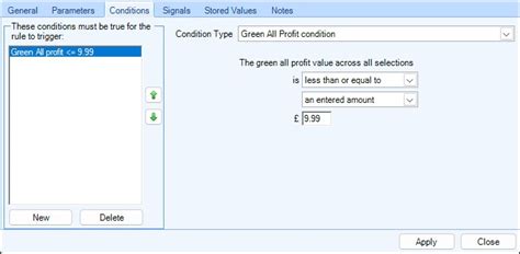 Stop Automation Rule Triggering When Green Up Profit Loss Target Reached Welcome To Bet