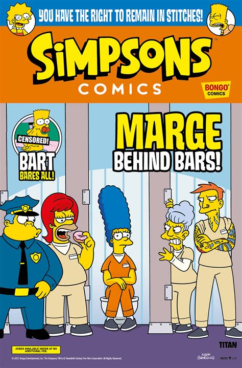 Marge Simpson And Bart Comic