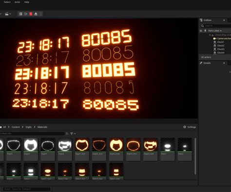 Artstation Unreal Engine Digit Shader Game Assets