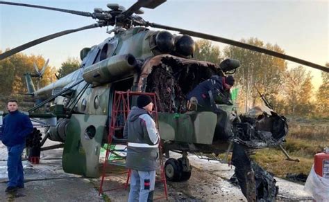 Підлітки підпалили російський гелікоптер в Омську Вечірній Київ