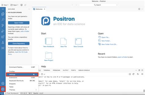 Positron Pro Settings Posit Workbench Documentation Release 2025091
