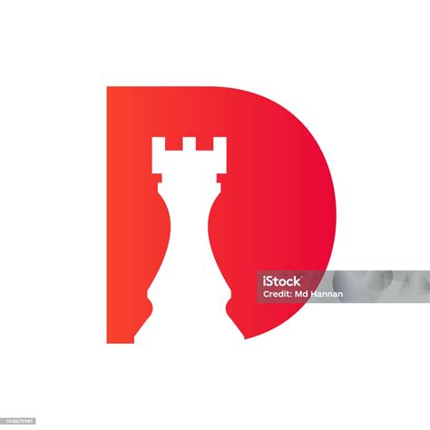 편지 D 체스 게임 로고 디자인 벡터 템플릿 체스 로고 유형 기호 로고에 대한 스톡 벡터 아트 및 기타 이미지 로고 도전