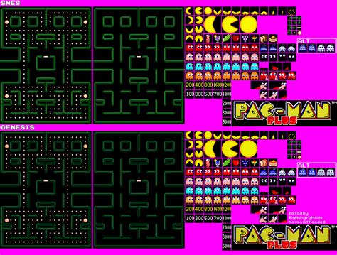 Pac Man Plus Nes Sprite Sheet By Supastarfox On 49 Off