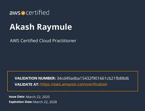 Awscertified Cloudcomputing Continuouslearning Akash Raymule