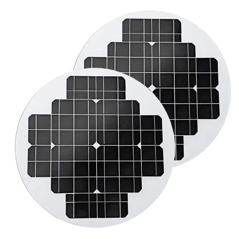50w Round Solar Panel Circular Solar Panel Supplier