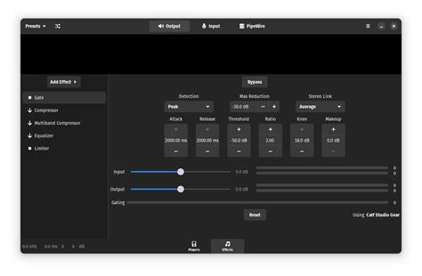 pipewire loudness normalisation thushan fernando