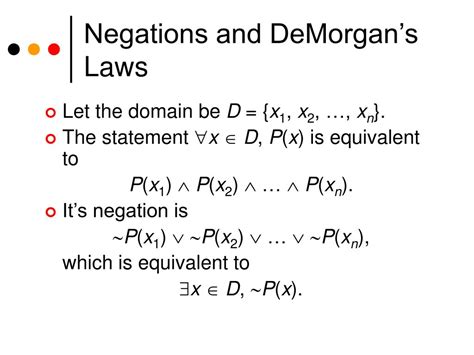 PPT Introduction To Predicates And Quantified Statements II
