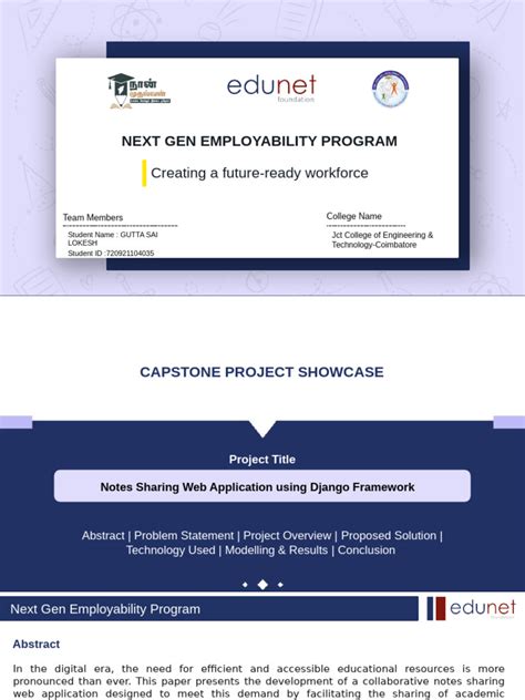 Notes Sharing Web Application Using Django Framework Sailokesh 4035 Jctcet Pdf