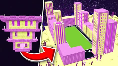 I Upgraded Every Structure In Minecraft Youtube