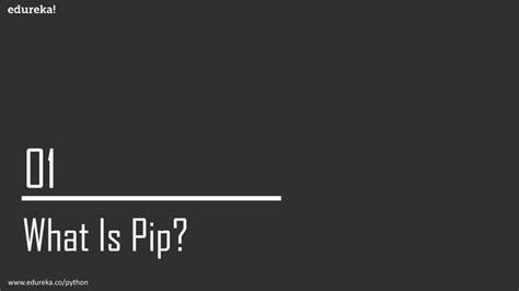 How To Install Python Pip On Windows Edureka Ppt