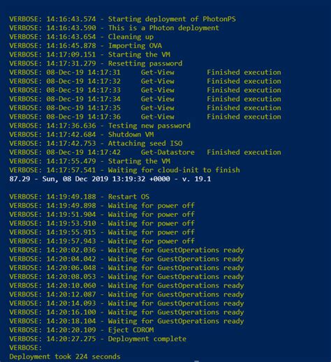 Photon Deploy LucD Notes