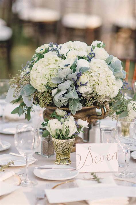 Hydrangeas Centerpieces