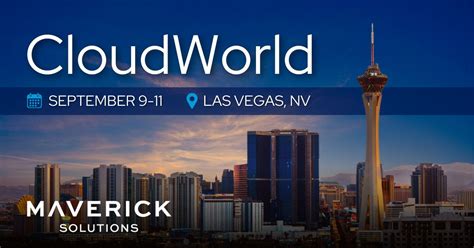Maverick Solutions On Linkedin Cloudworld Ocw Ocw24 Cloudworld2024