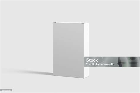 현실감 있는 평면 사각형 골 판지 패키지 상자 이랑 밝은 회색 배경에 0명에 대한 스톡 사진 및 기타 이미지 0명 3차원 형태 공란 Istock