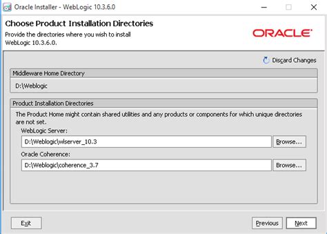 Windows 10 64bit Install And Configure Weblogic 1036 64bit Developer Suite 11gr2 Using Jdk