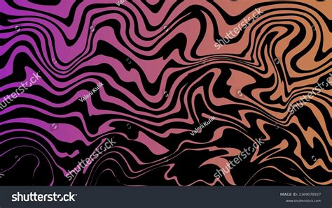 Optical Wave Dynamic Distorted Wave Marble Stock Vector Royalty Free