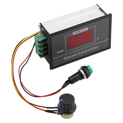 Speed Controller Digital Regulator Variable Speed Switch Display Led