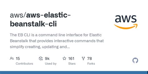 GitHub Aws Aws Elastic Beanstalk Cli The EB CLI Is A Command Line