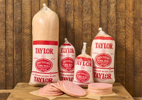 The Taylor Provisions Company The Original Taylor Pork Roll