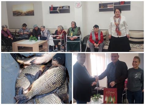 Дарител осигури празничното меню на Дома за стари хора в Алфатар Кворум Силистра