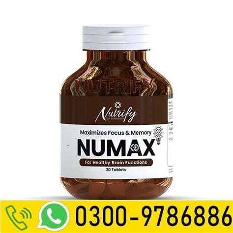 Numax Maximizes Focus Memory 03009786886