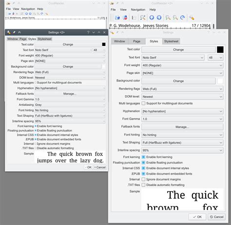 Blurry Font Rendering On A High DPI Display Issue 292 Buggins Coolreader GitHub
