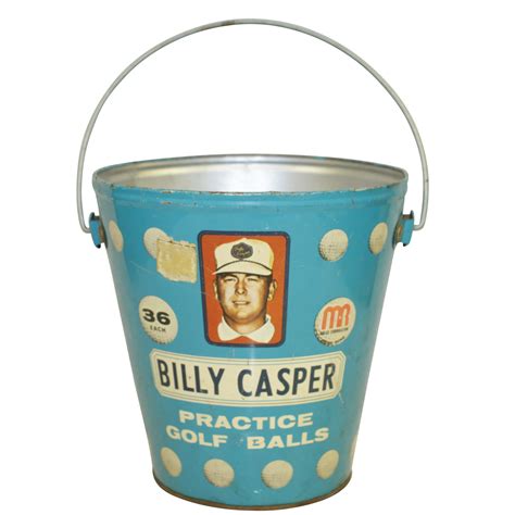 Lot Detail Vintage Billy Casper Billy Casper Practice Bucket
