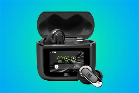 Jbl S New Earbuds Have An Even Bigger Case Screen